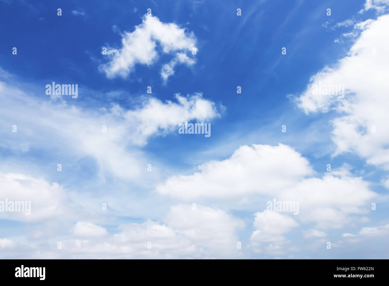 Blue sky floating clouds, very beautiful Stock Photo - Alamy