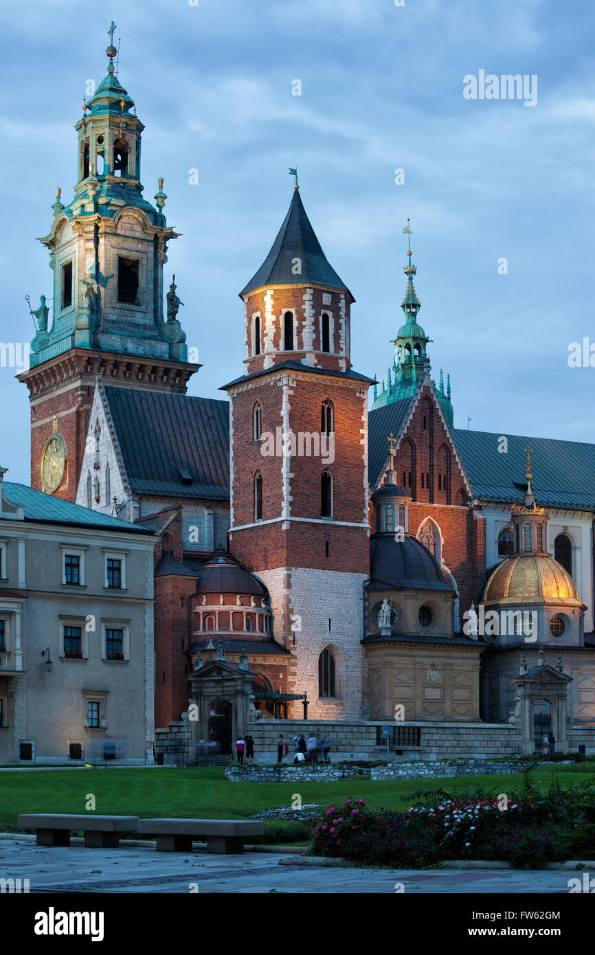 Poland, Krakow (Cracow), Wawel Royal Cathedral (Polish: Katedra ...
