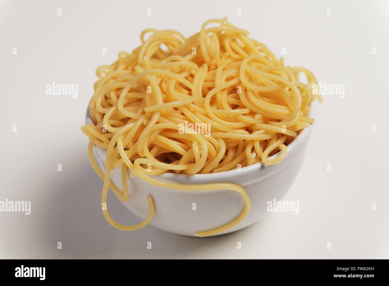 Bowl with Spaghetti Stock Photo - Alamy
