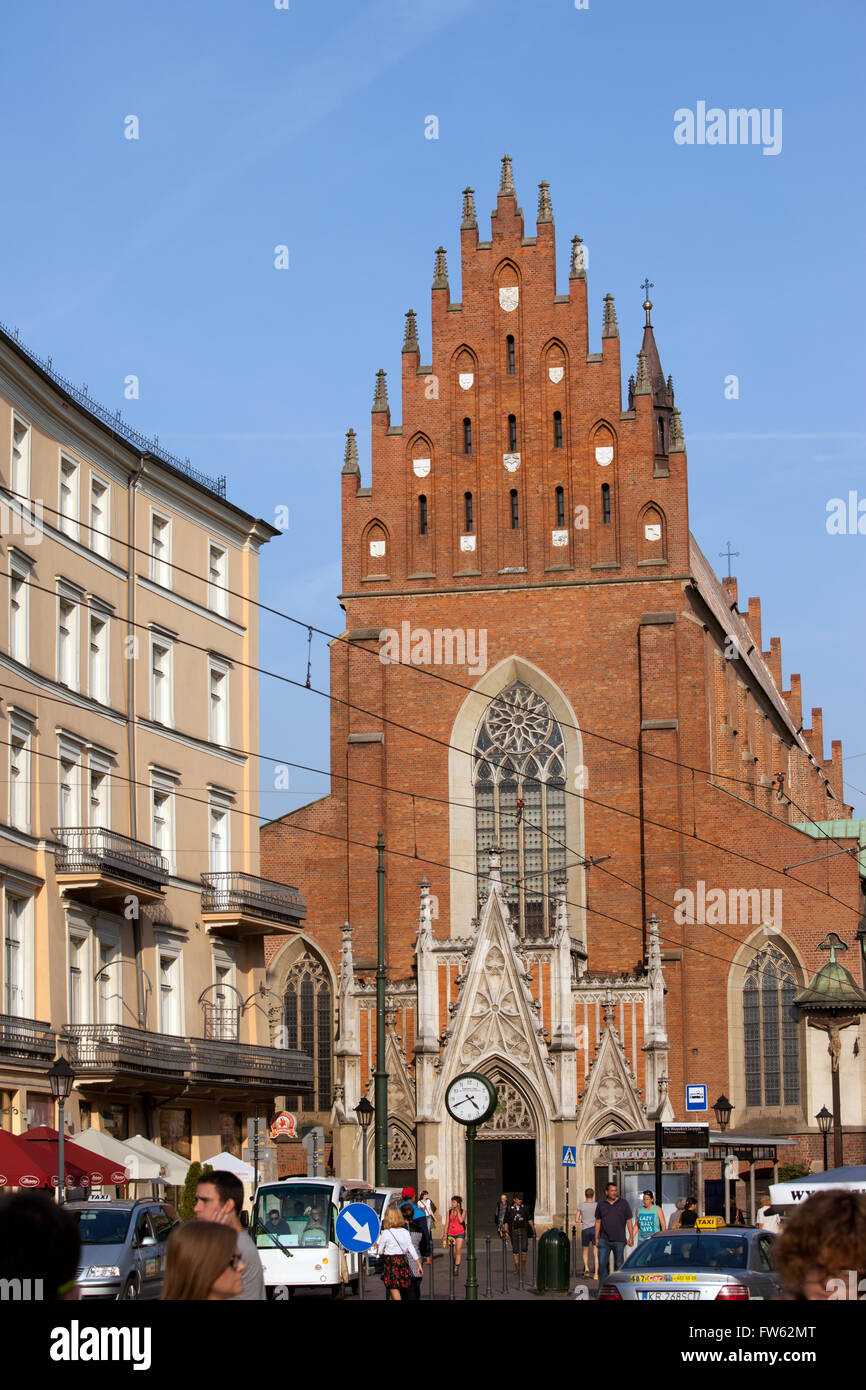 Church Of The Holy Trinity and Dominican Monastery in Krakow (Cracow ...