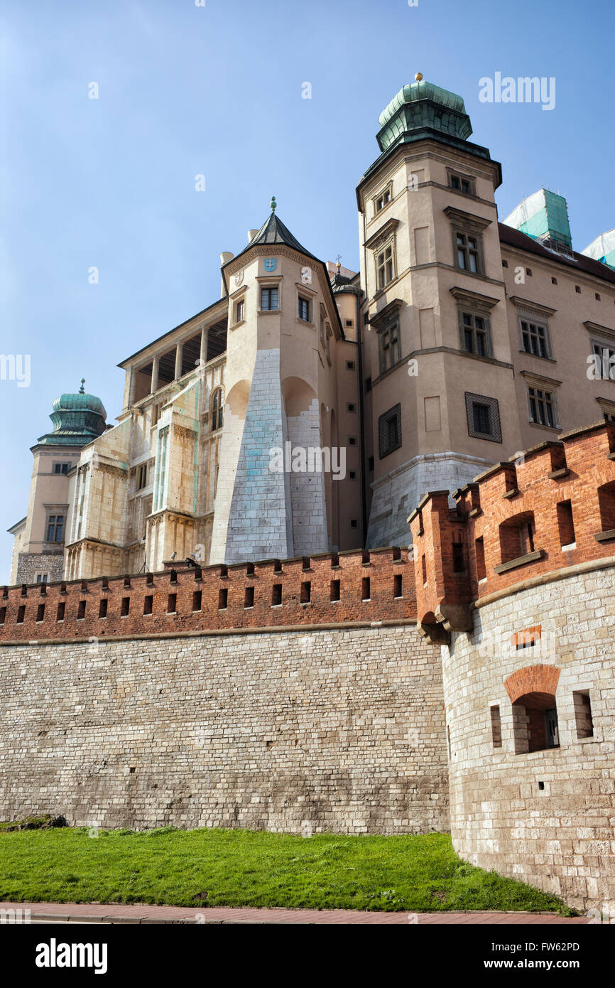 Old town krakow castle hi-res stock photography and images - Alamy