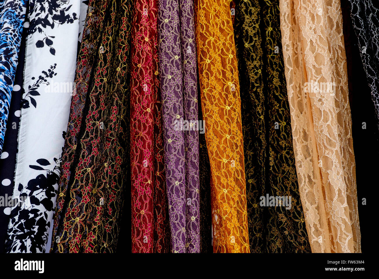 Fabric range hi-res stock photography and images - Alamy