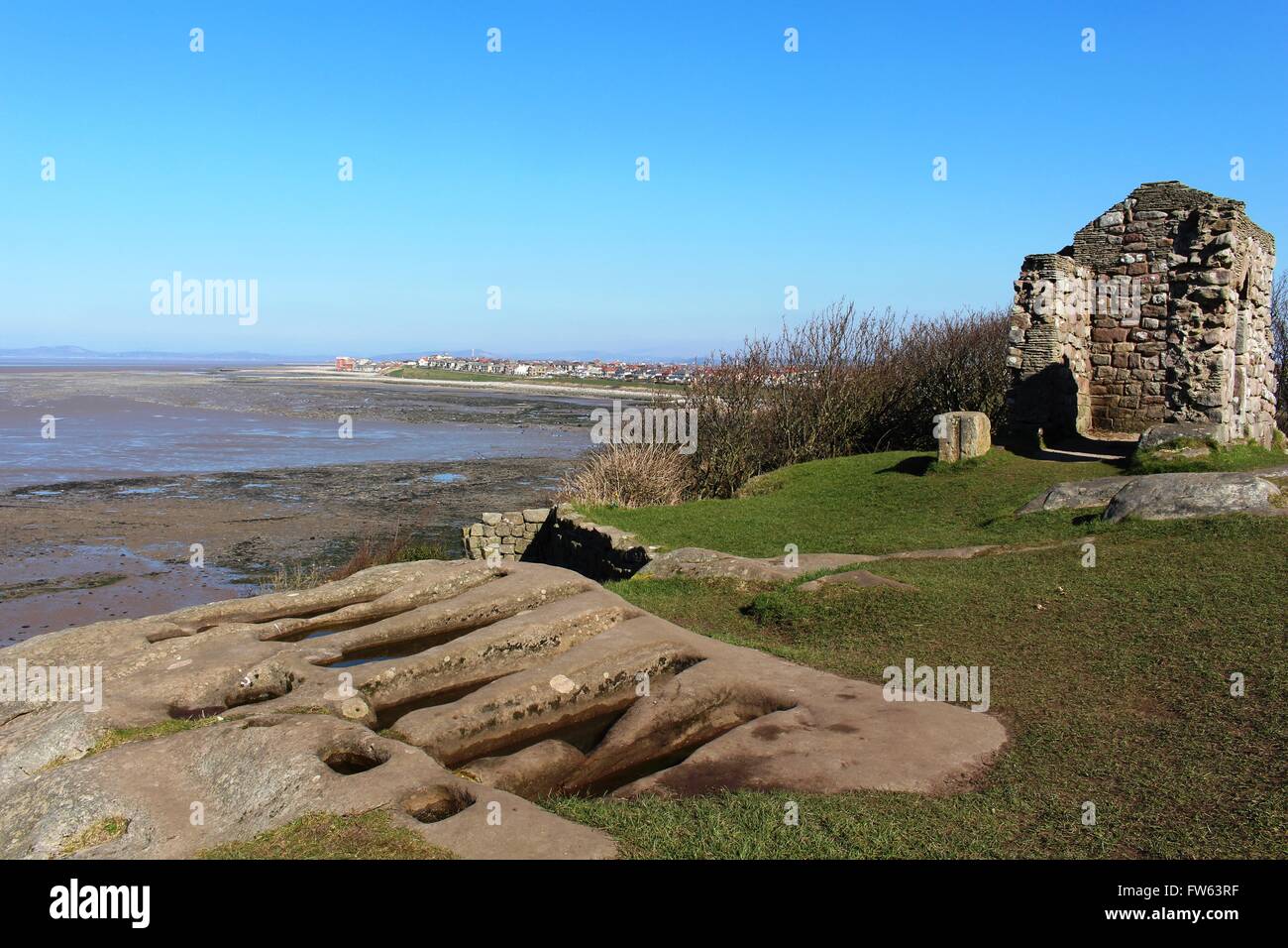 St patricks chapel heysham lancashire rock cut graves morecambe High ...