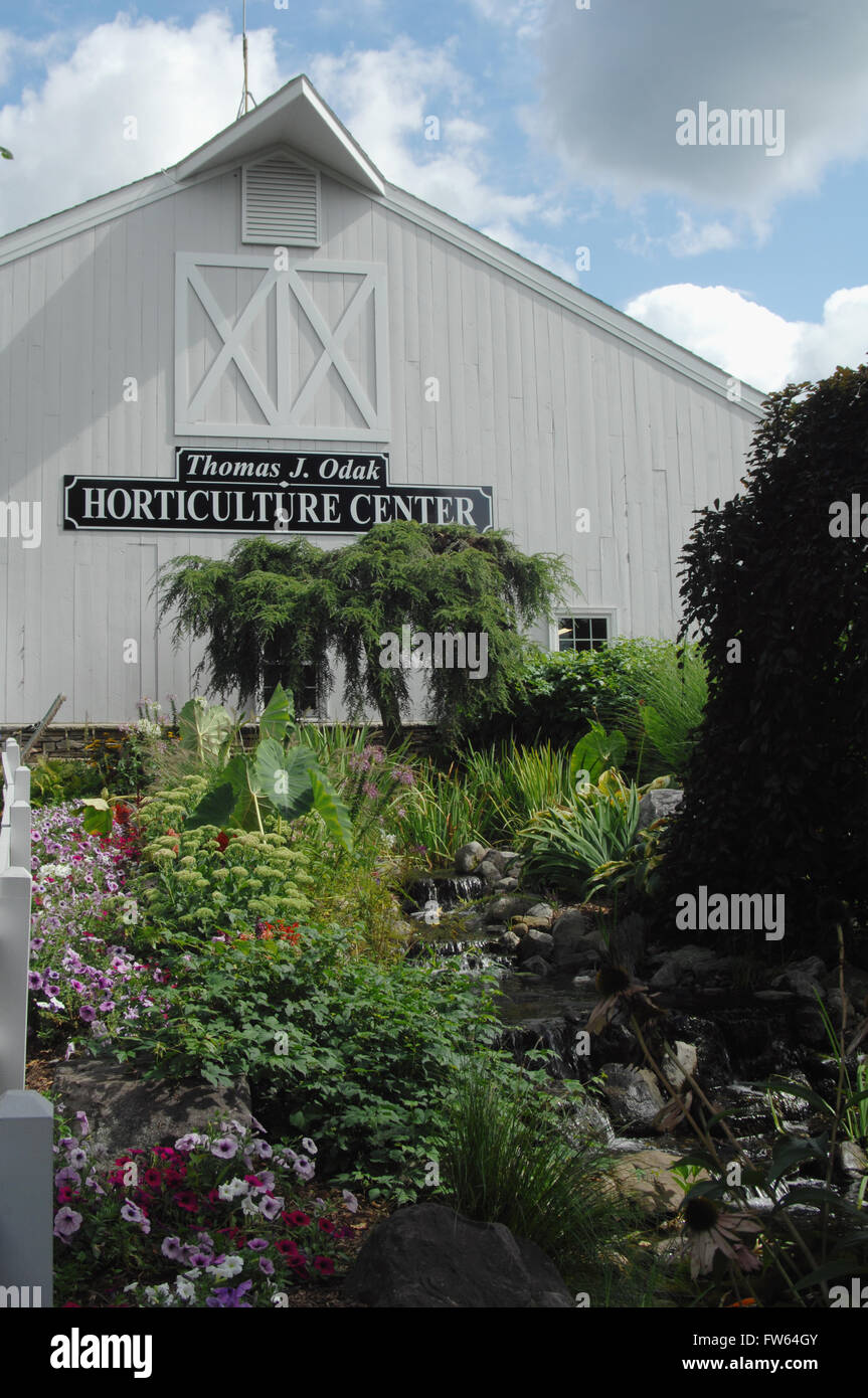 flowers, greenery, landscaping at horticulture building at the Dutchess ...