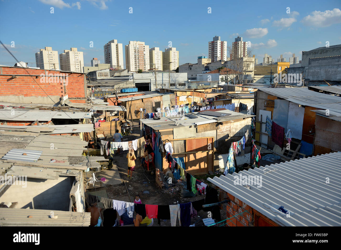 Sao Paulo Favela Brazil Slums