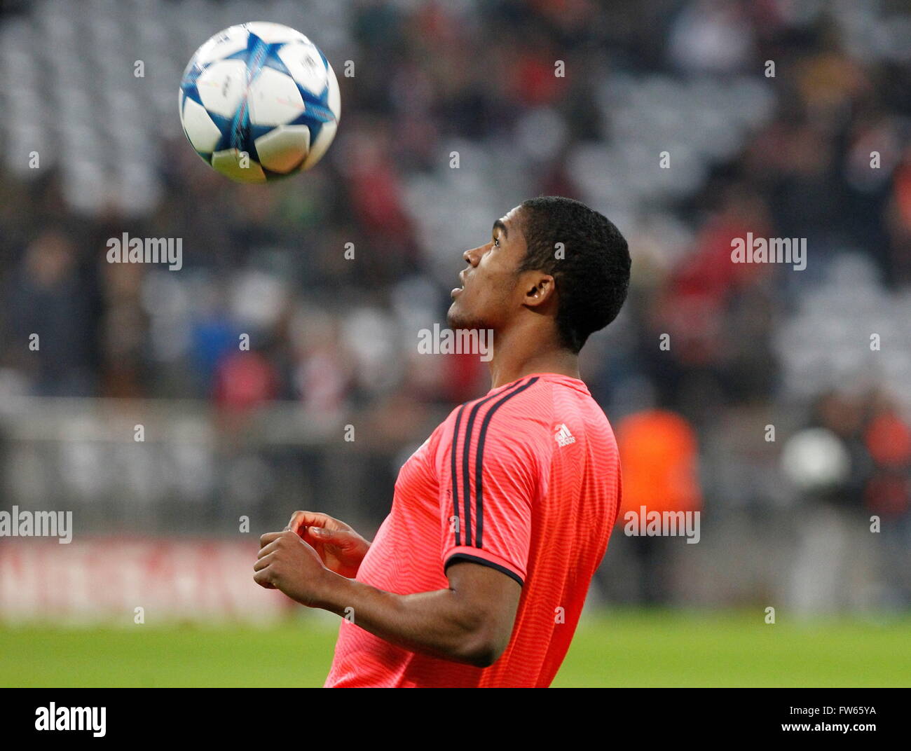 Diego Costa in action during the match Champions League Bayern Munich ...