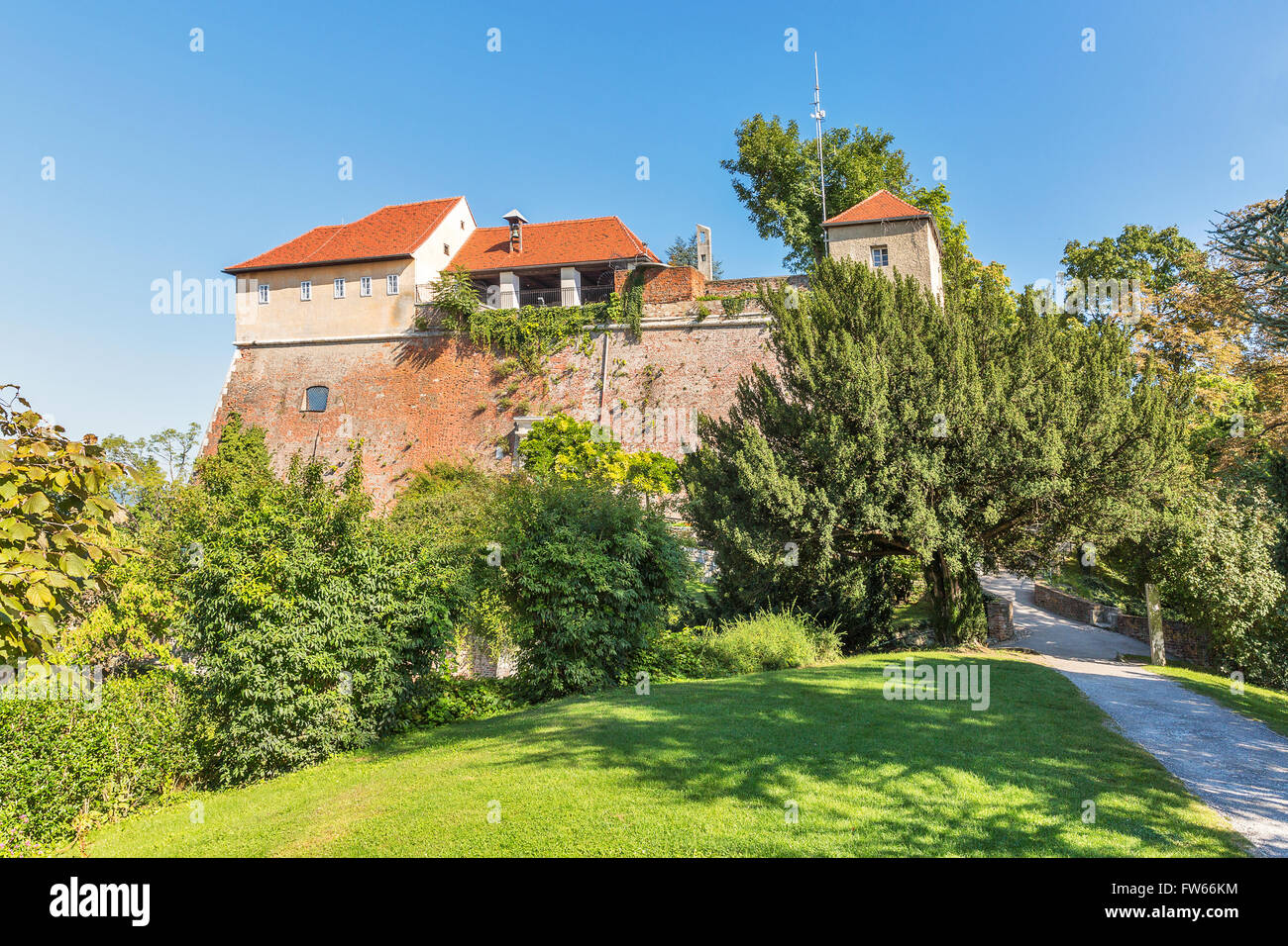 Schlossberg castle in graz hi-res stock photography and images - Alamy