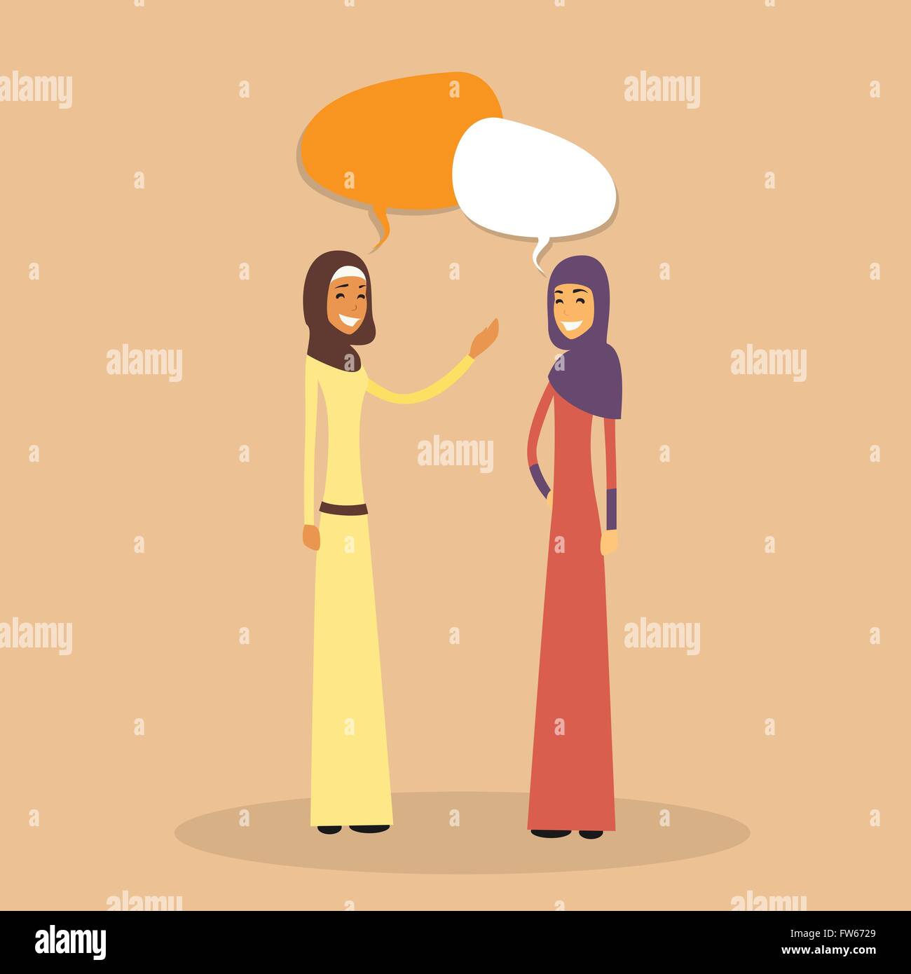 Speak arabic speech bubble Stock Vector Images - Alamy
