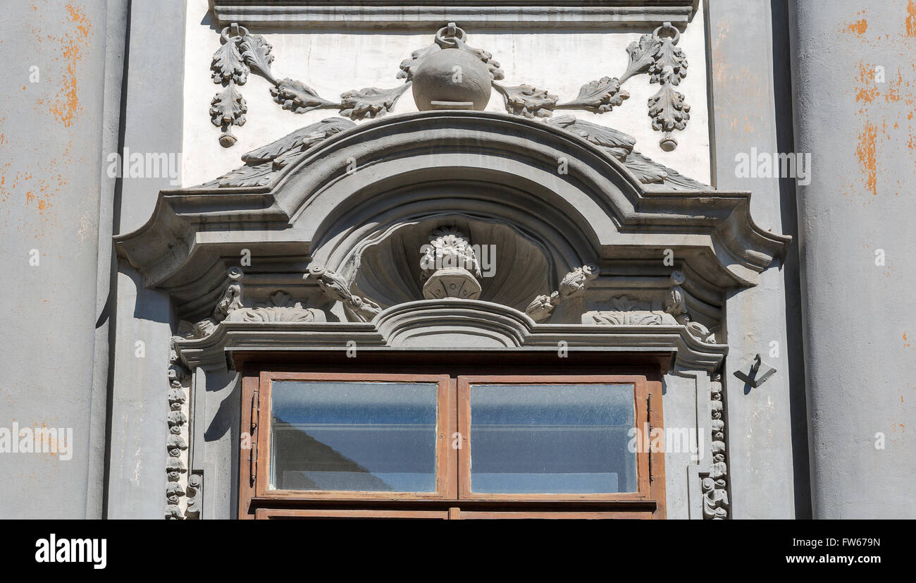Architecture of the downtown in Graz, Austria. Graz is the capital of ...