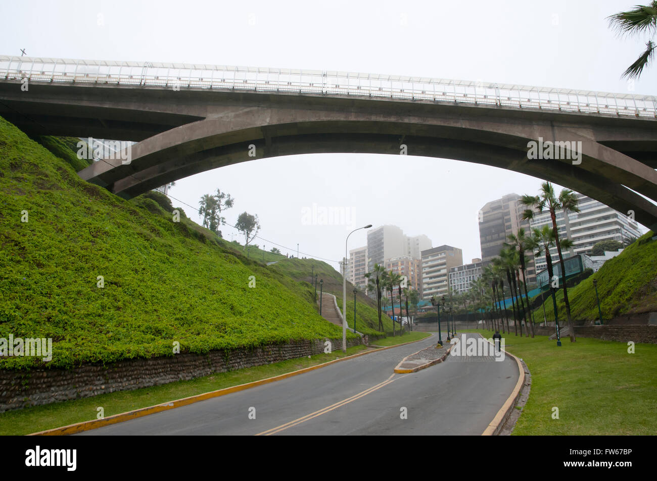 Villena Bridge - Lima - Peru Stock Photo - Alamy
