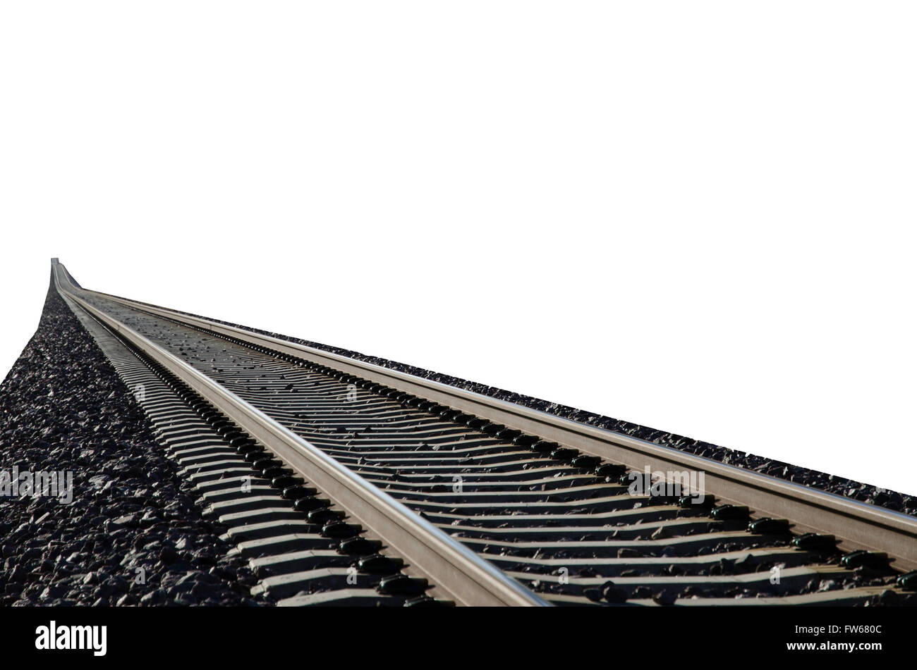 Isolated railway tracks hi-res stock photography and images - Alamy