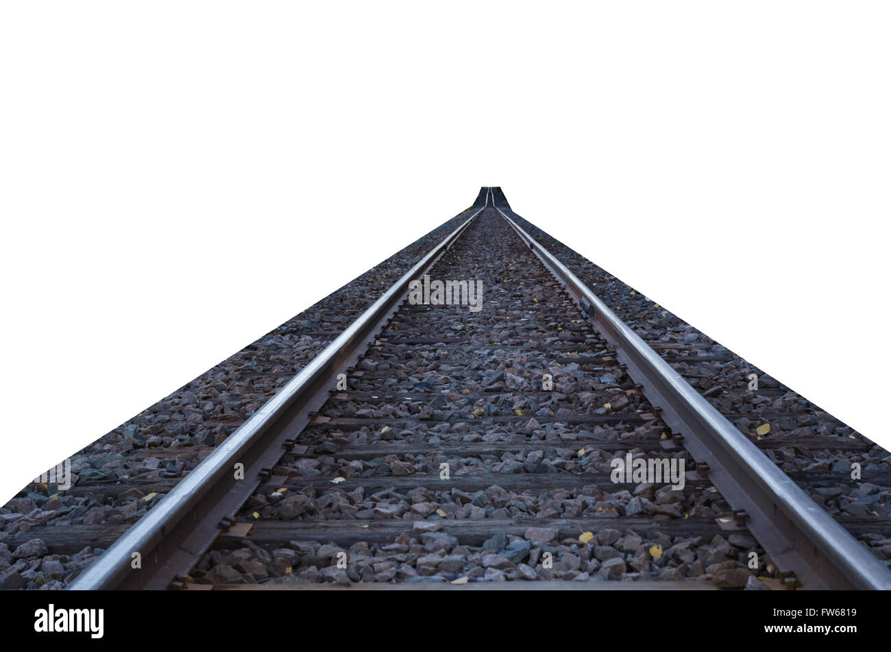 Isolated railway tracks hi-res stock photography and images - Alamy