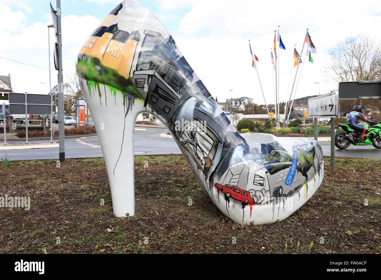 High heel car hi-res stock photography and images - Alamy