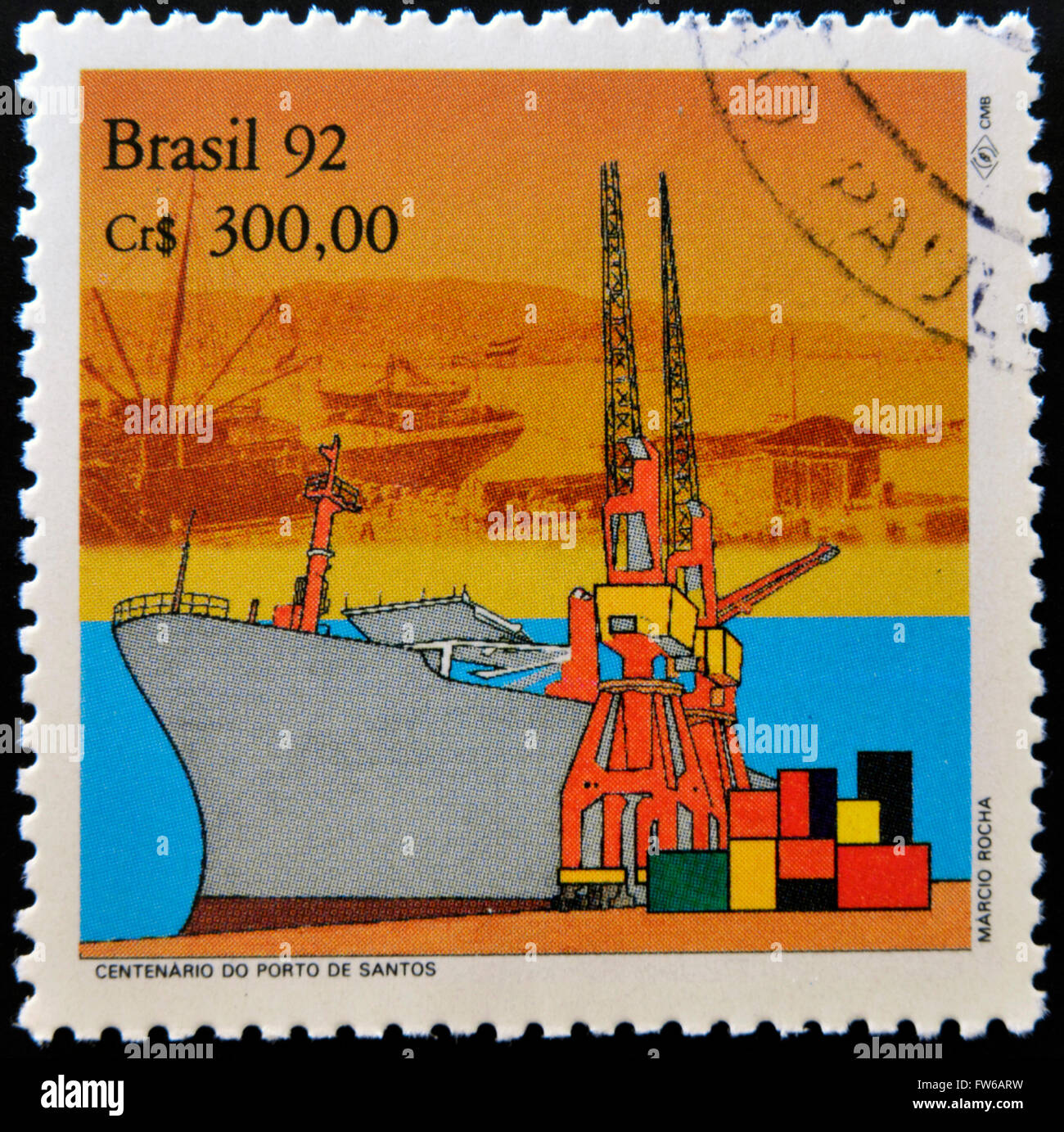 Port of santos terminal hi-res stock photography and images - Alamy