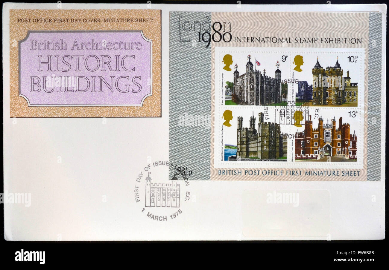 UNITED KINGDOM - CIRCA 1978: Stamps printed in Great Britain dedicated ...