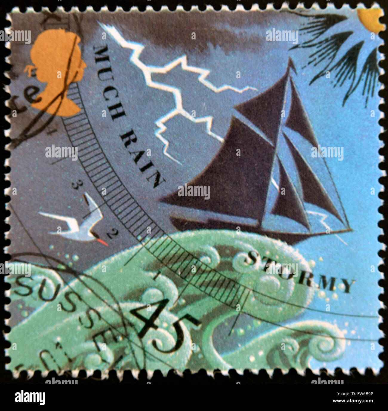 UNITED KINGDOM - CIRCA 2001: a stamp printed in Great Britain shows ...