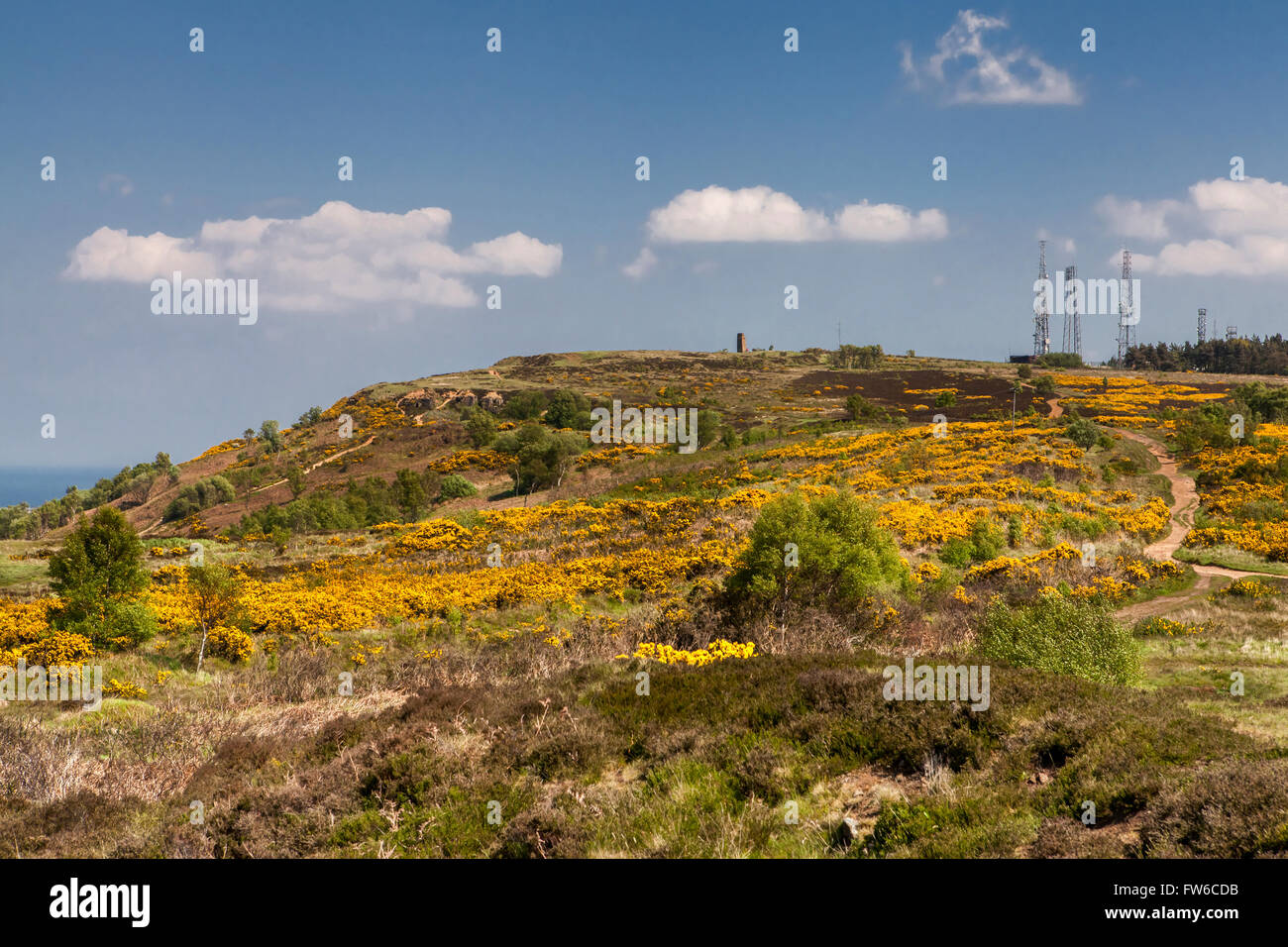 Eston Nab and Booster Station, Cleveland, England Stock Photo - Alamy