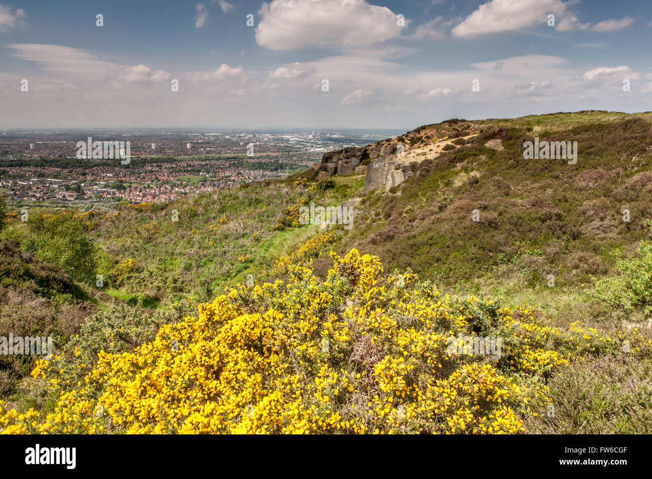Teesside from Eston Nab, Cleveland, England Stock Photo - Alamy