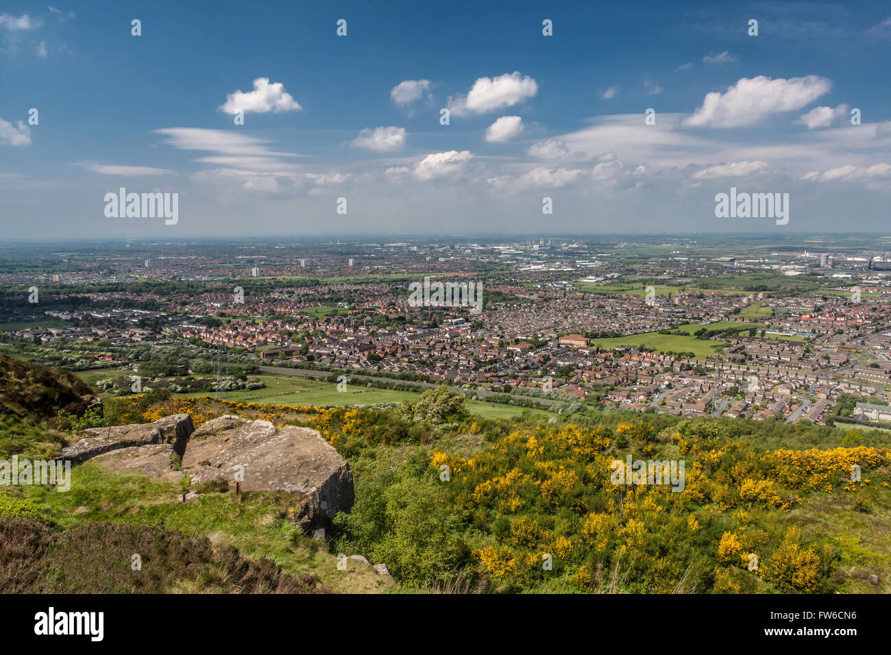 Teesside from eston nab cleveland hi-res stock photography and images ...
