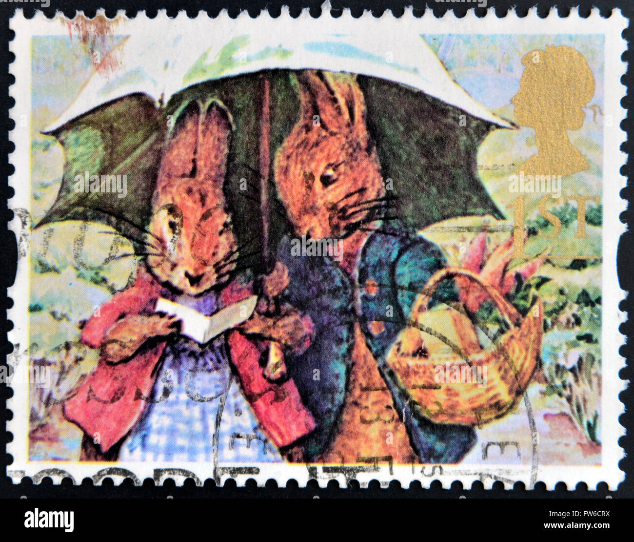 UNITED KINGDOM - CIRCA 1993: A stamp printed in Great Britain shows ...