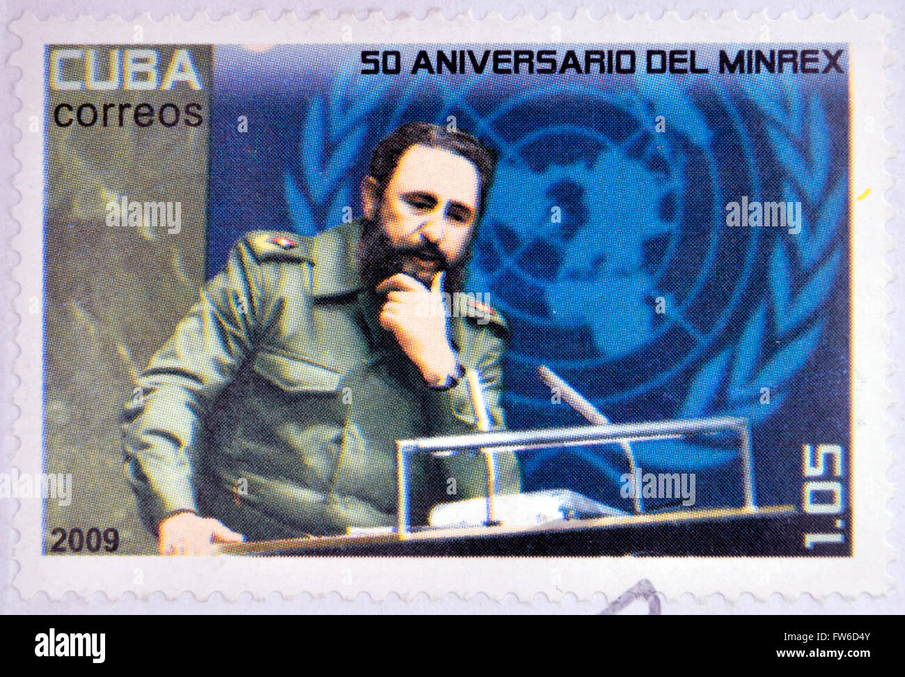 Cuba stamp hi-res stock photography and images - Alamy