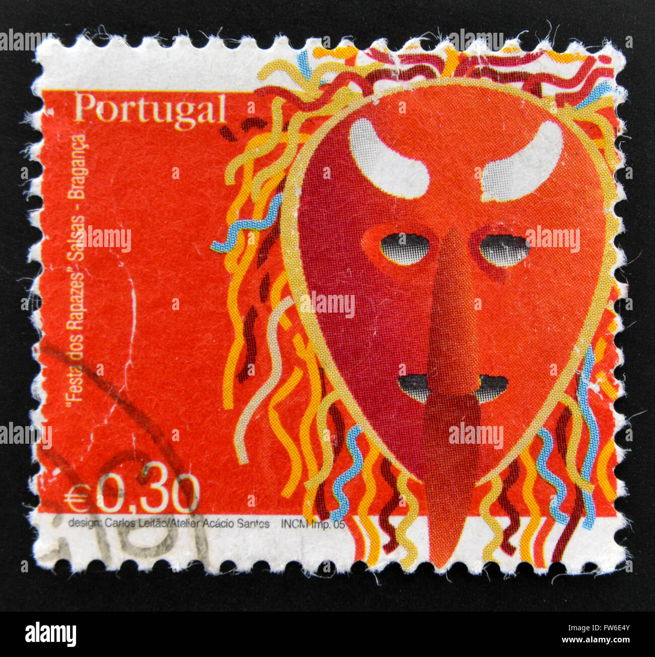 Postage stamp portugal hi-res stock photography and images - Alamy