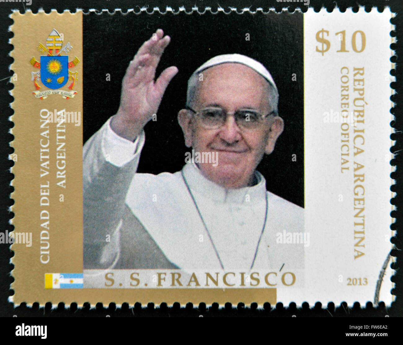 Pope francis portrait hi-res stock photography and images - Alamy
