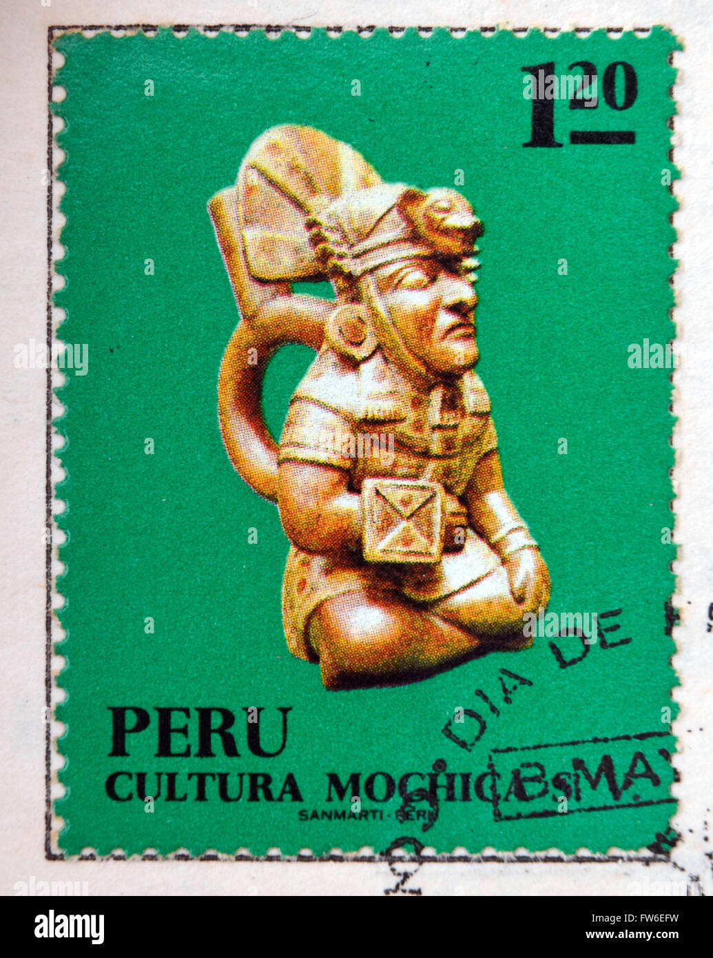 Postage stamp peru hi-res stock photography and images - Alamy