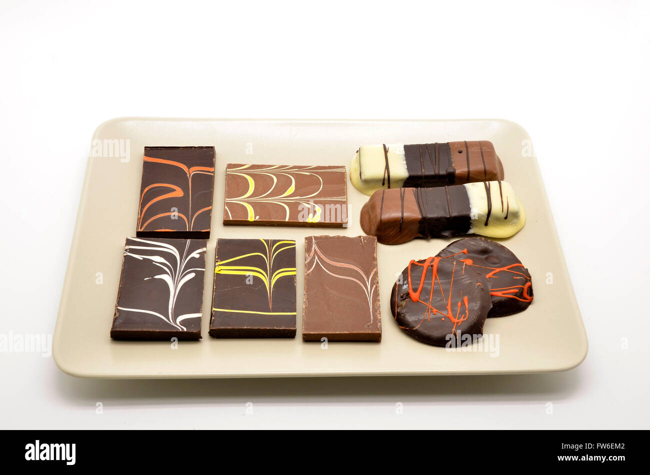 selection of chocolates Stock Photo - Alamy