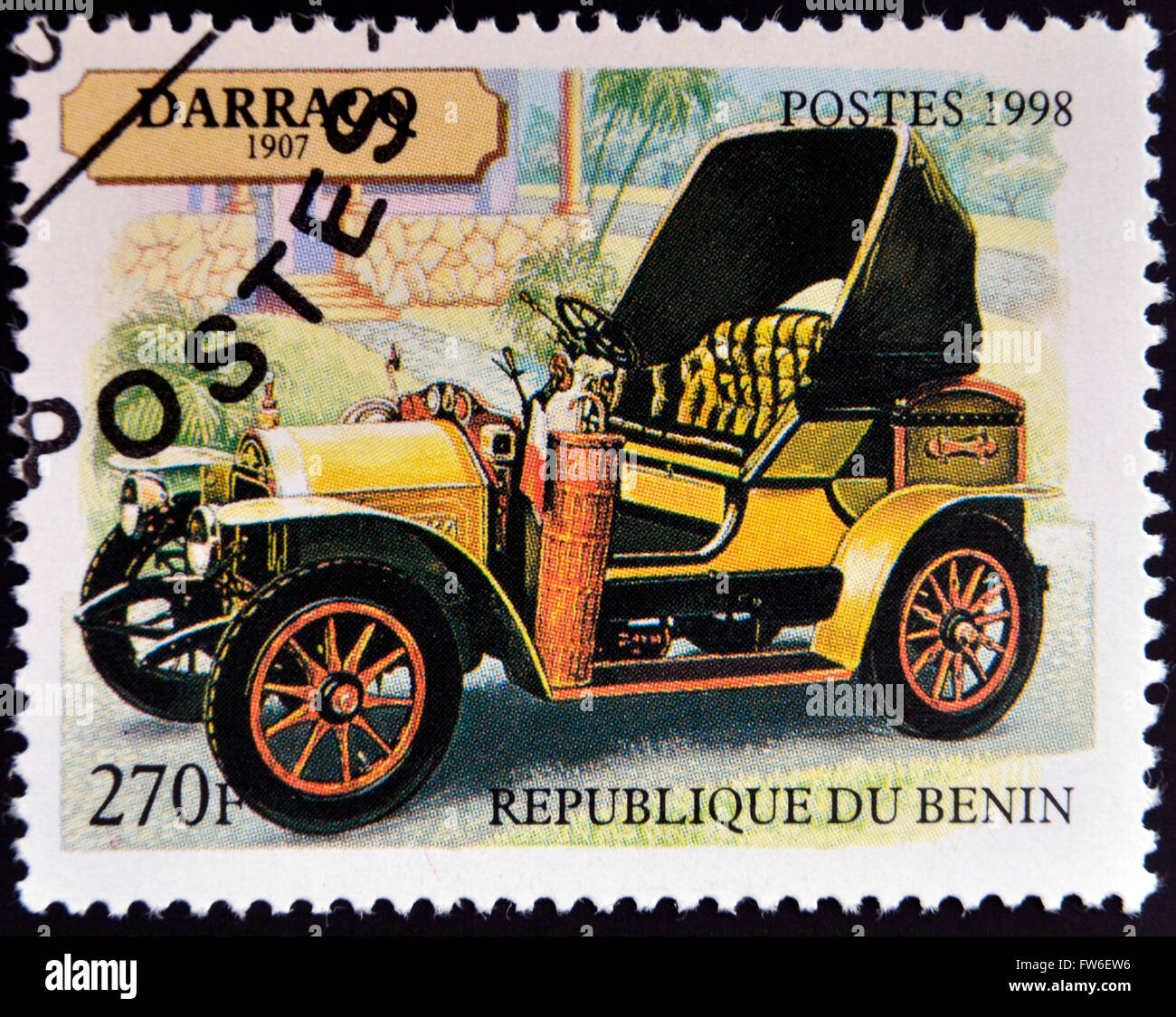 Stamp benin hi-res stock photography and images - Alamy