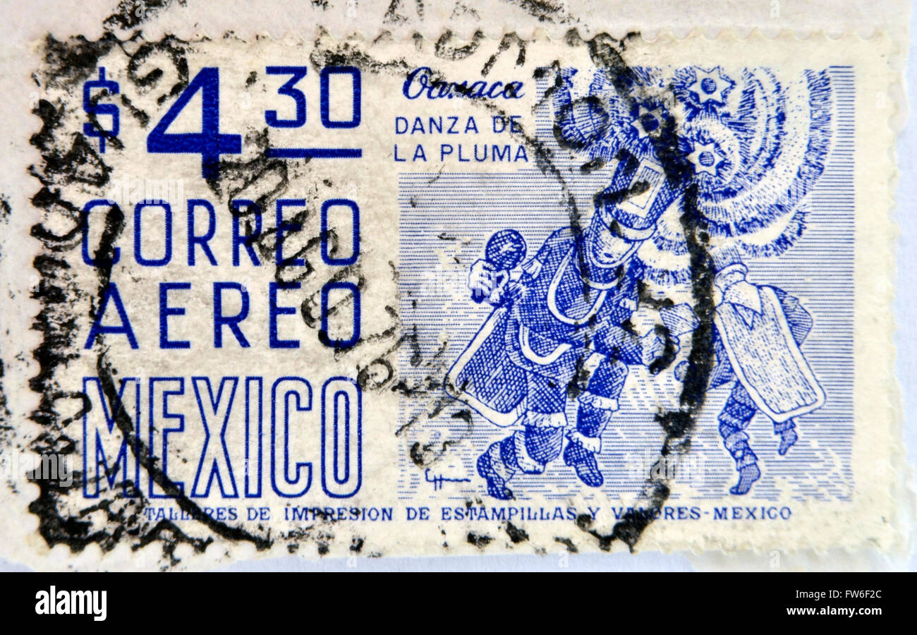 Mexican postage stamp mexico stamp hi-res stock photography and images ...