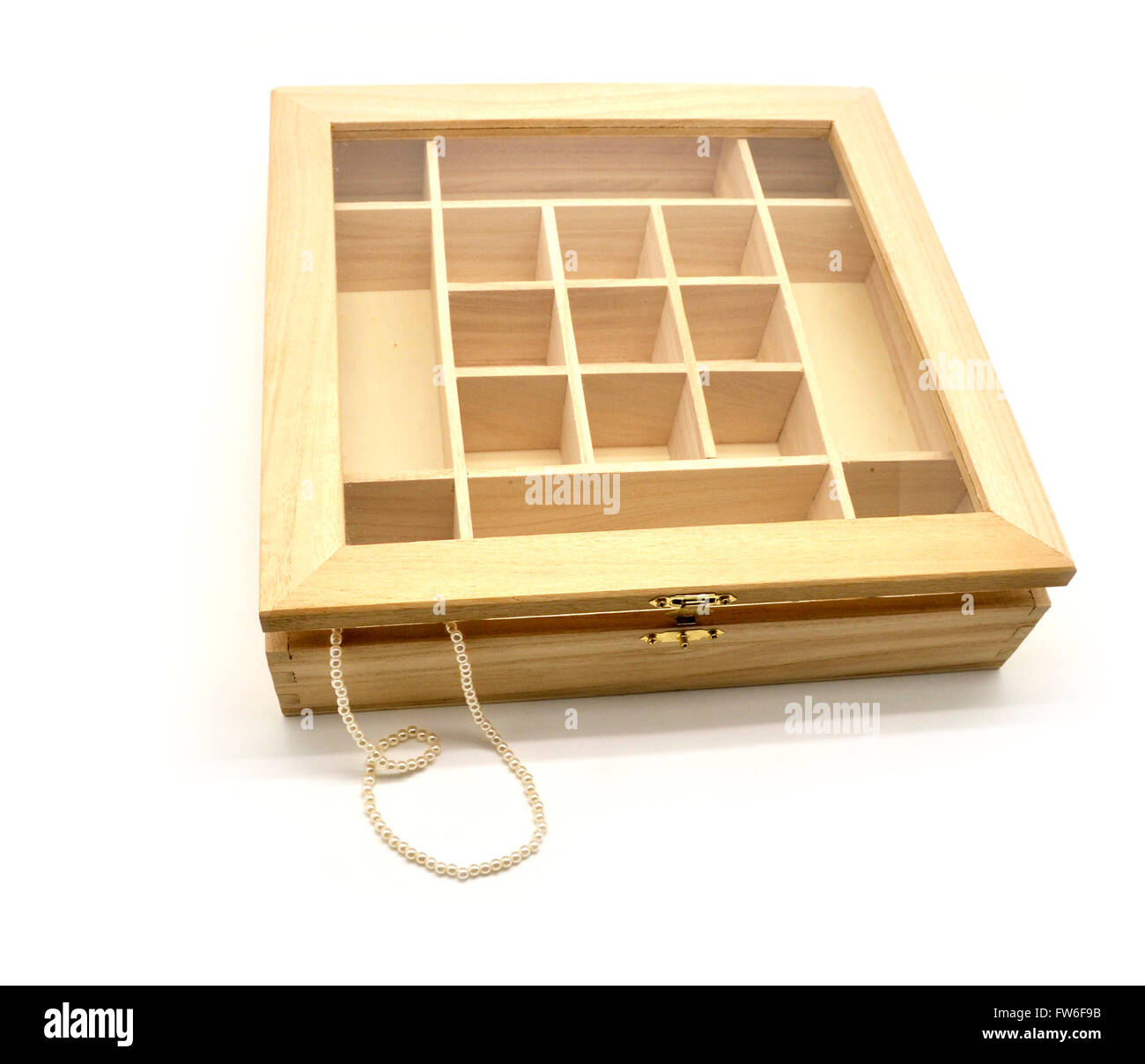 wooden Jewel Box Stock Photo - Alamy