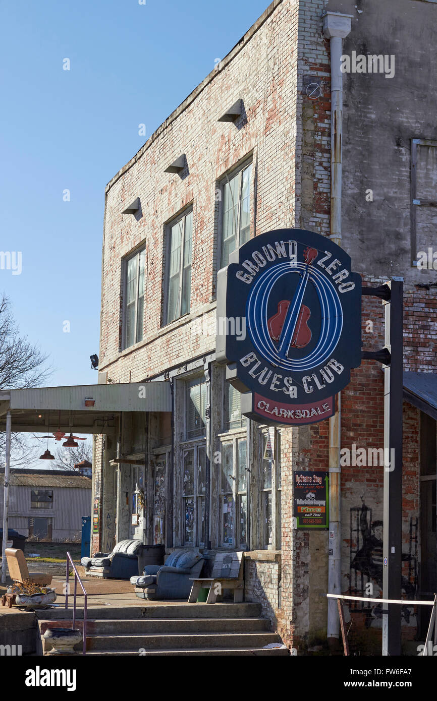 Blues club clarksdale mississippi hi-res stock photography and images ...