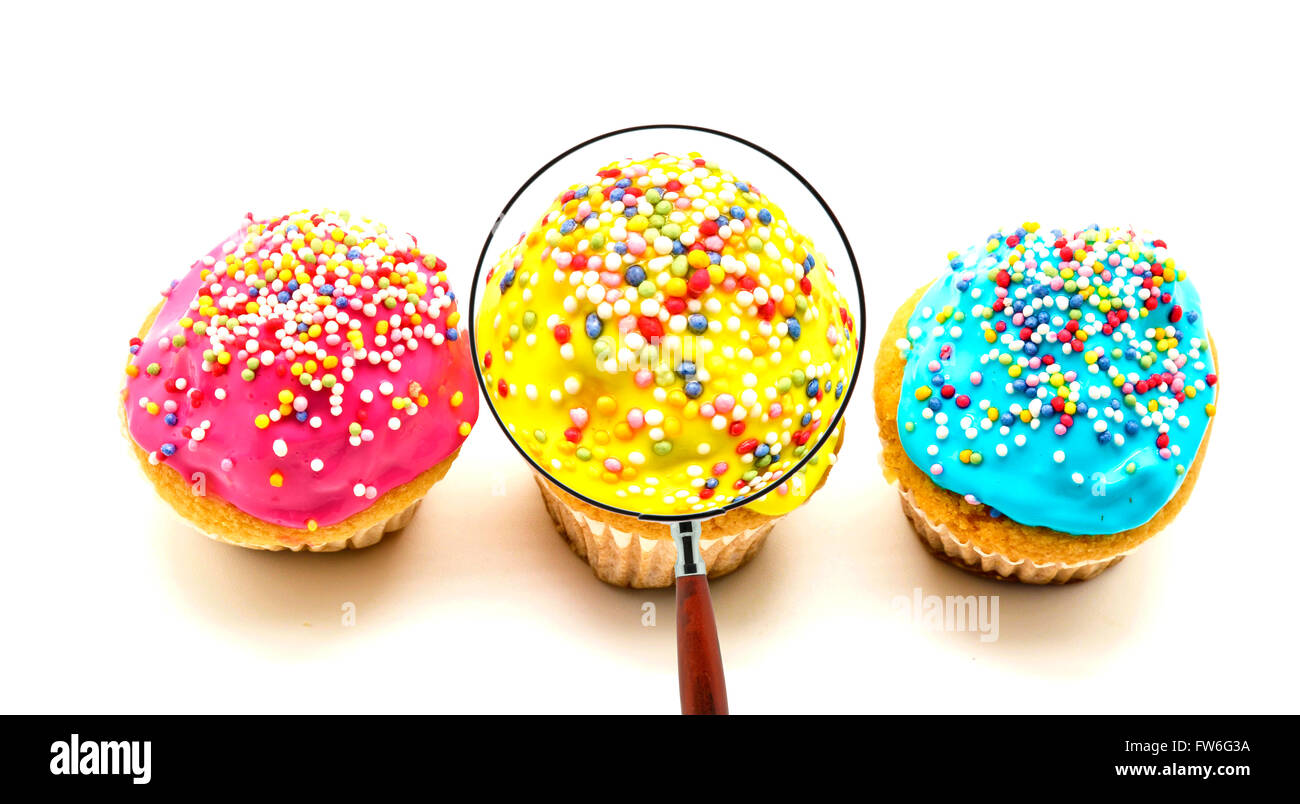 View through magnifying glass hi-res stock photography and images - Alamy