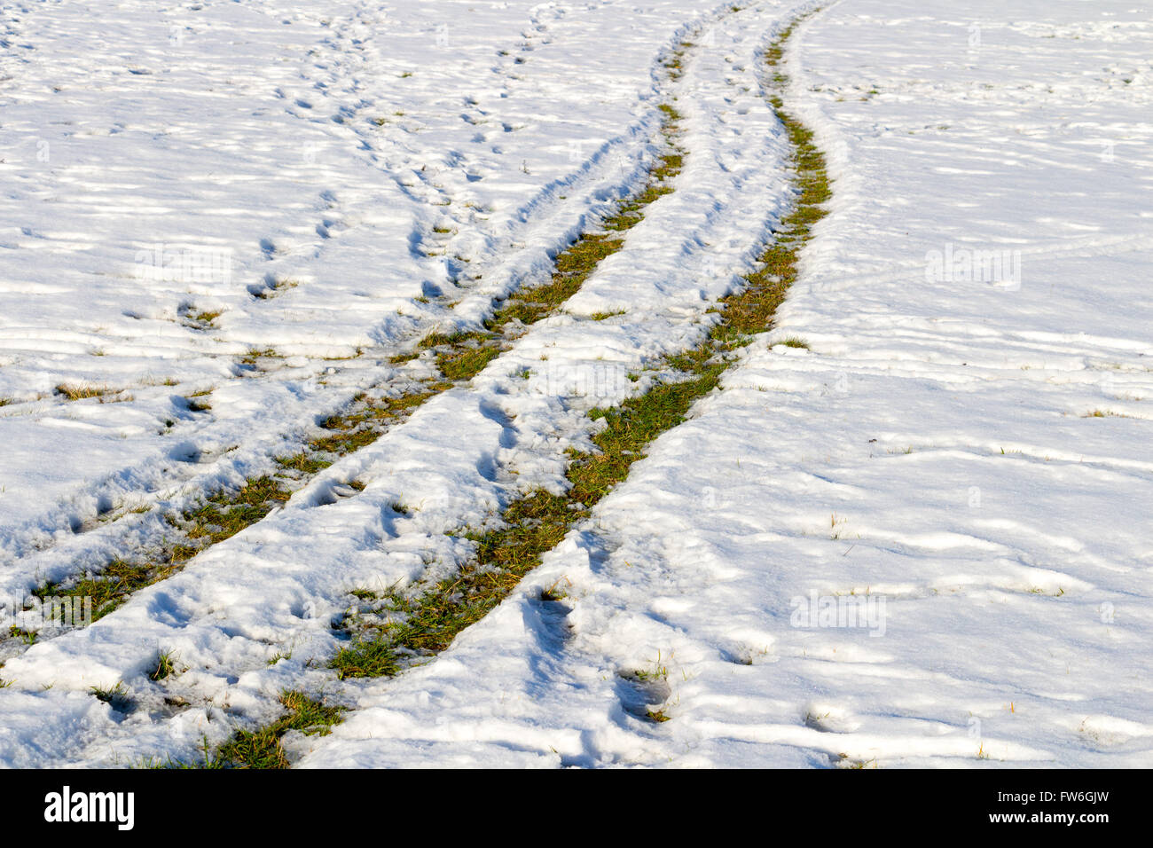 Tire tracks hi-res stock photography and images - Alamy