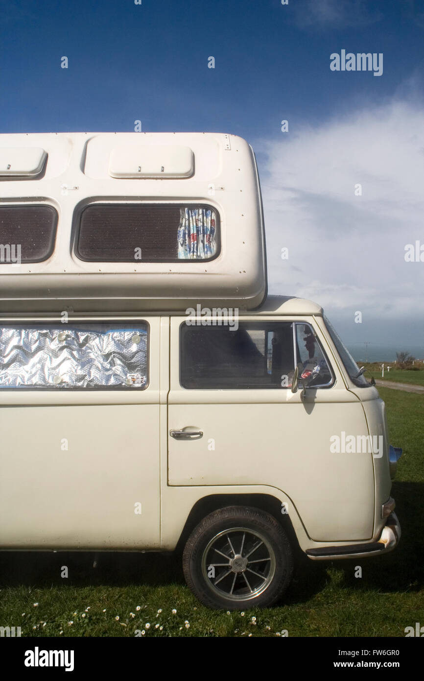 Side view of campervan hi-res stock photography and images - Alamy