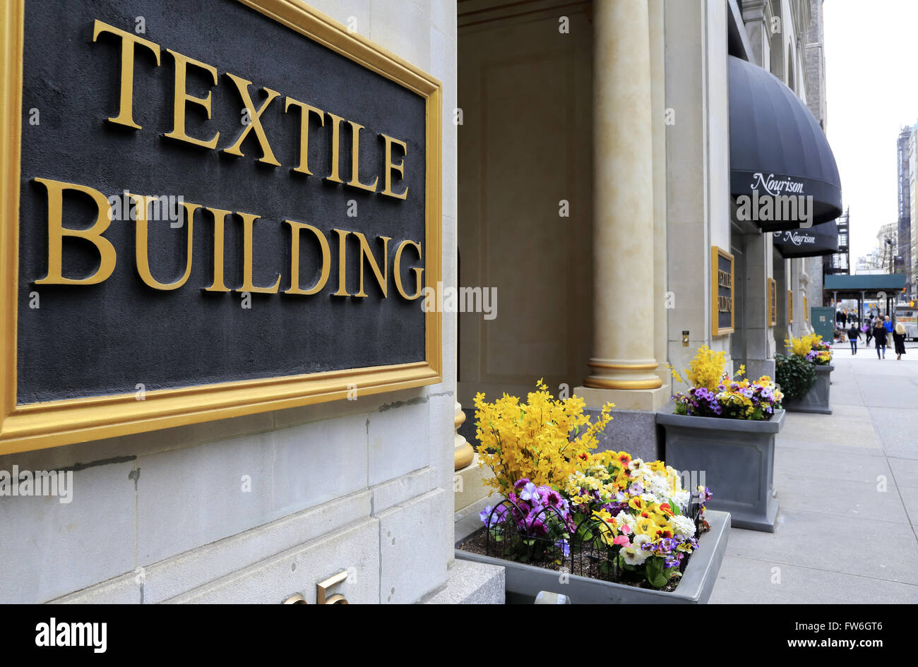 The Textile Building in Midtown Manhattan, New York City, USA Stock ...