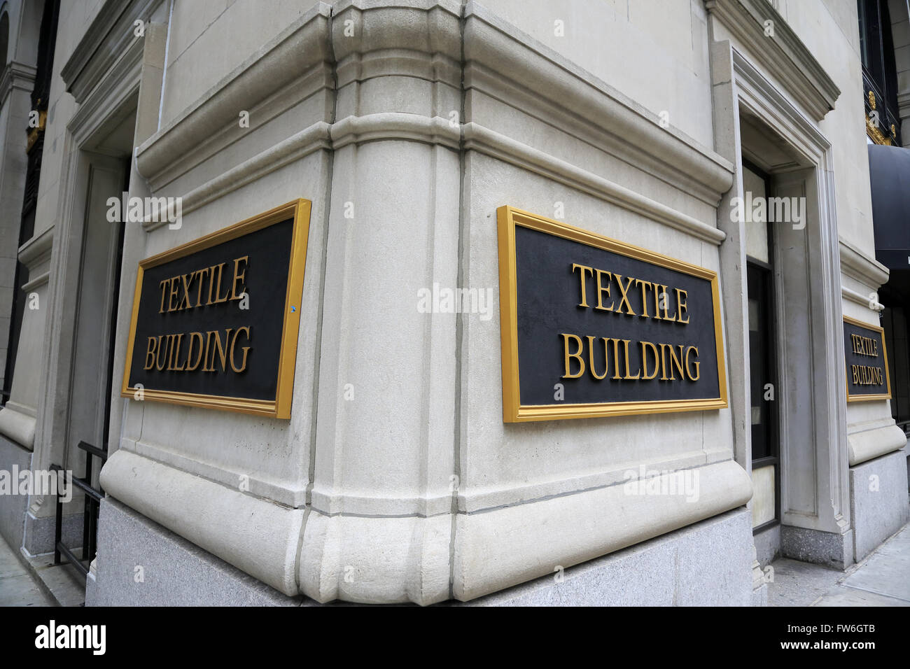 The Textile Building in Midtown Manhattan, New York City, USA Stock ...