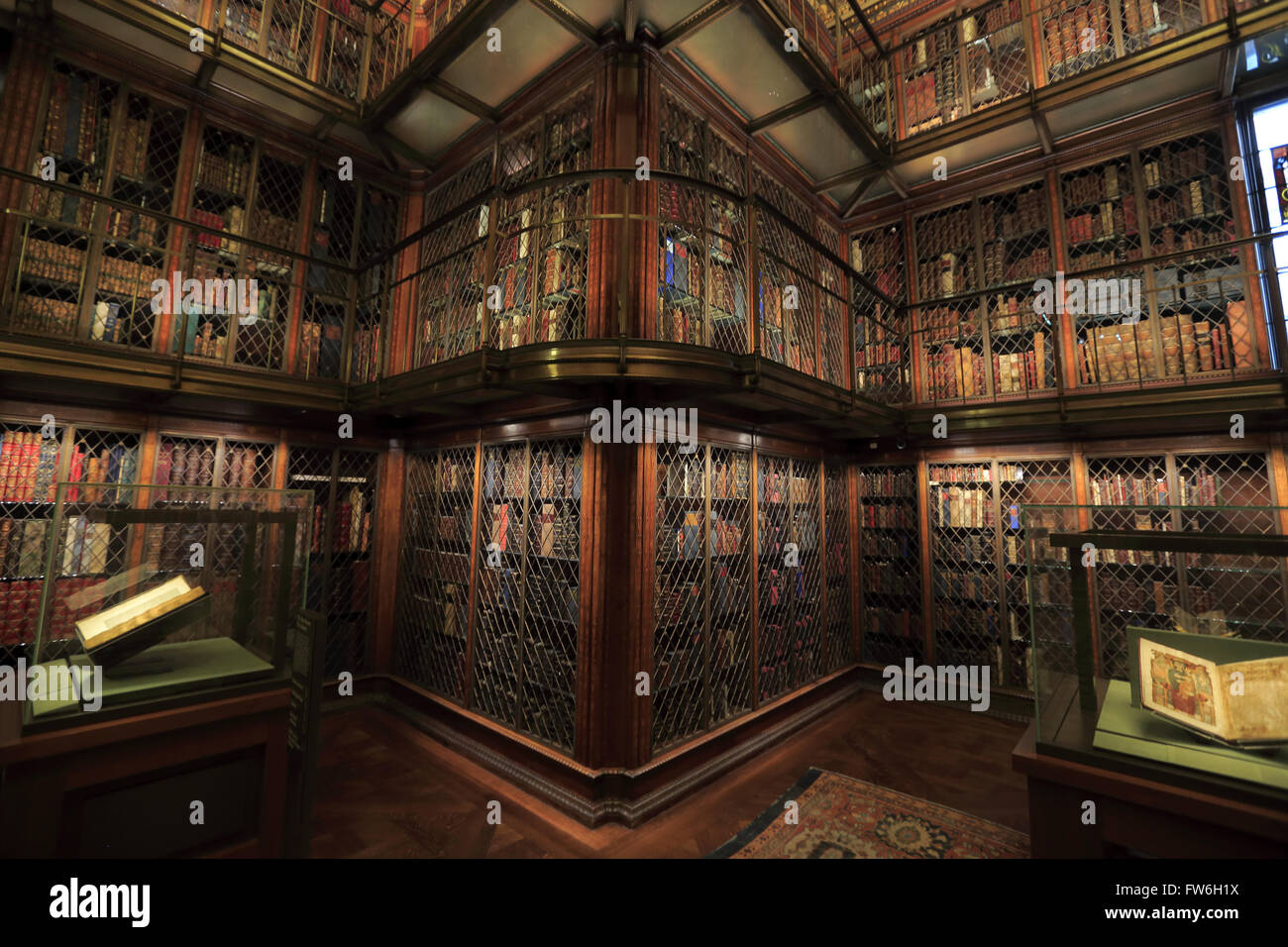 The historic Mr.Morgan's Library in the Morgan Library & Museum ...