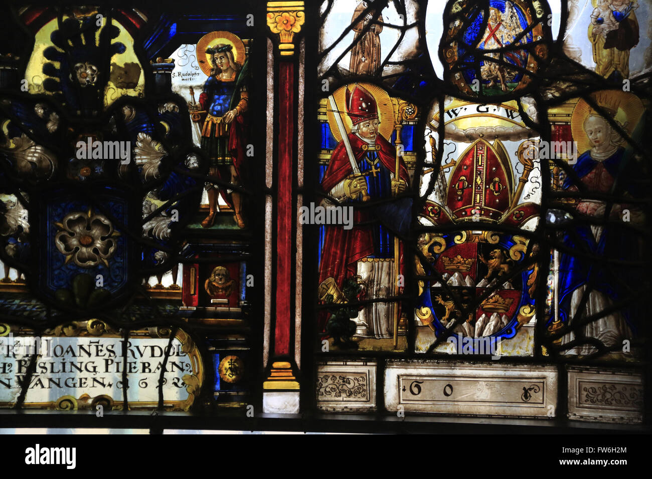 Antique stained glass windows mr morgans hi-res stock photography and ...