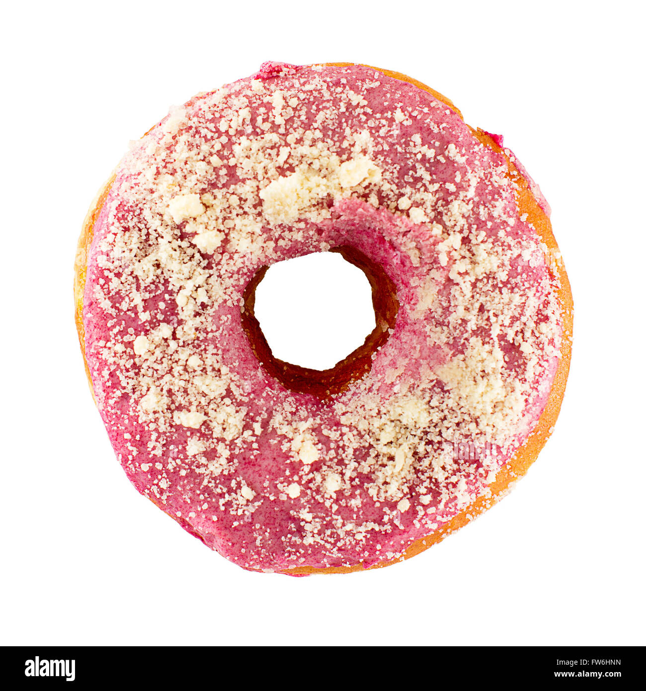 Pink sugar sprinkles background Cut Out Stock Images & Pictures - Alamy