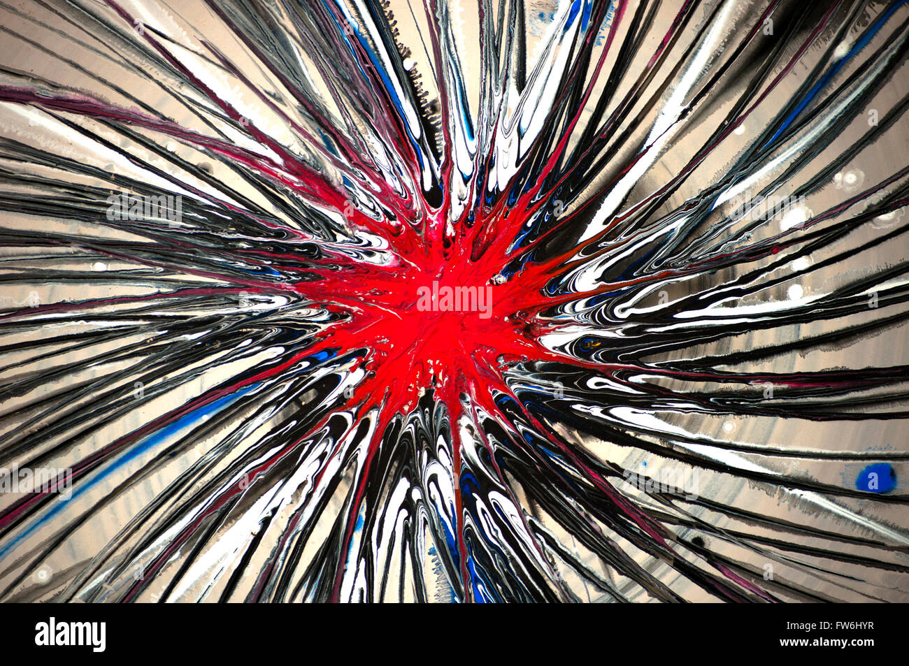Photos abstract explosion of watercolor and ink Stock Photo - Alamy