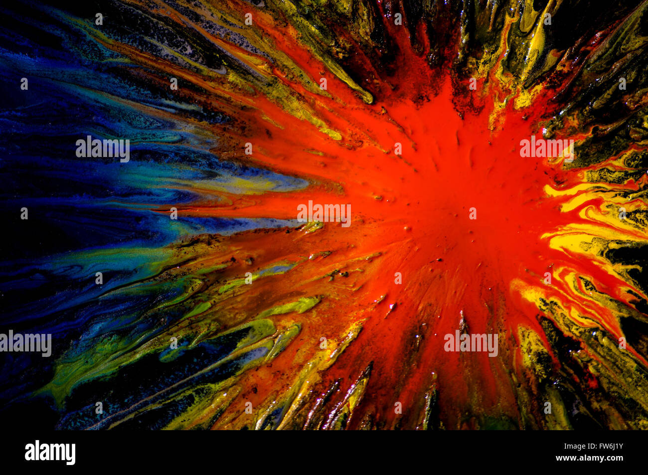 Photos abstract explosion of watercolor and ink Stock Photo - Alamy
