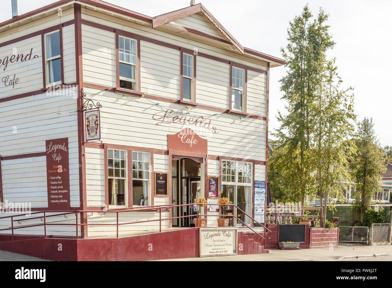 Legends cafe,home of Custard Squares,Pleasant Point,Canterbury,South ...