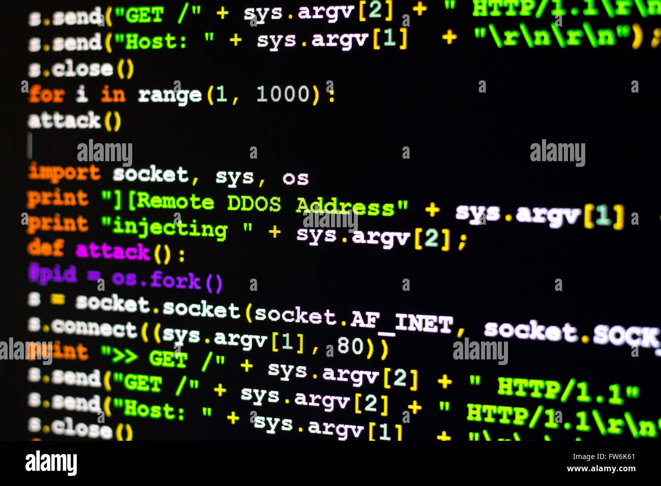 Ddos hi-res stock photography and images - Alamy