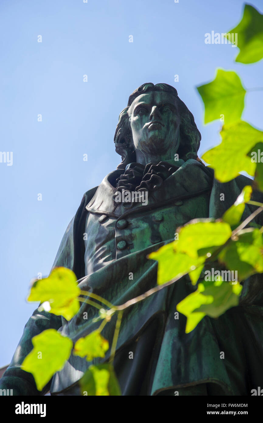 Friedrich schiller statue in salzburg hi-res stock photography and ...