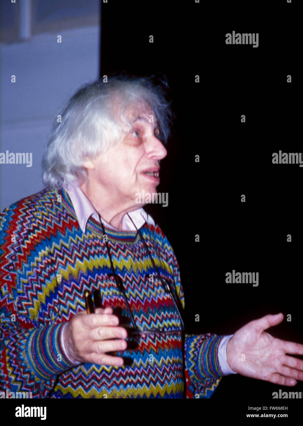 György Ligeti at the Salzburg Festival 1997 Hungarian composer, b. 1923 ...