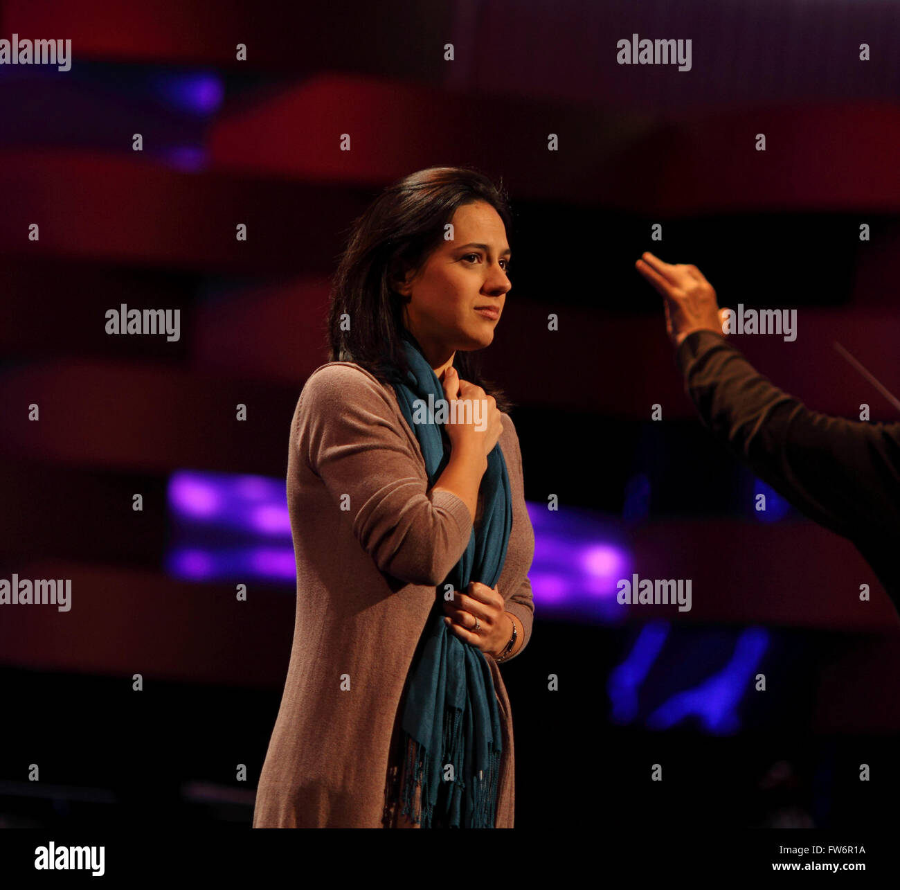 Daniela Mack, Argentina. Mezzo Soprano Stock Photo - Alamy