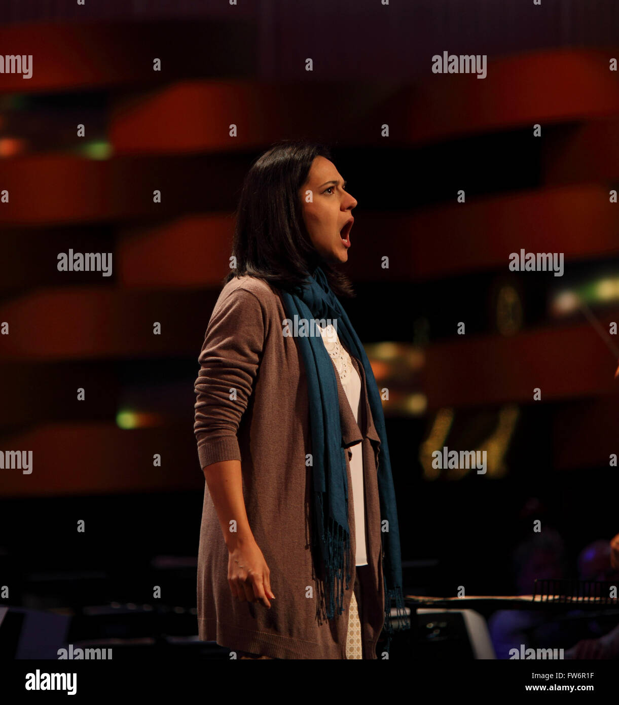 Daniela Mack, Argentina. Mezzo Soprano Stock Photo - Alamy