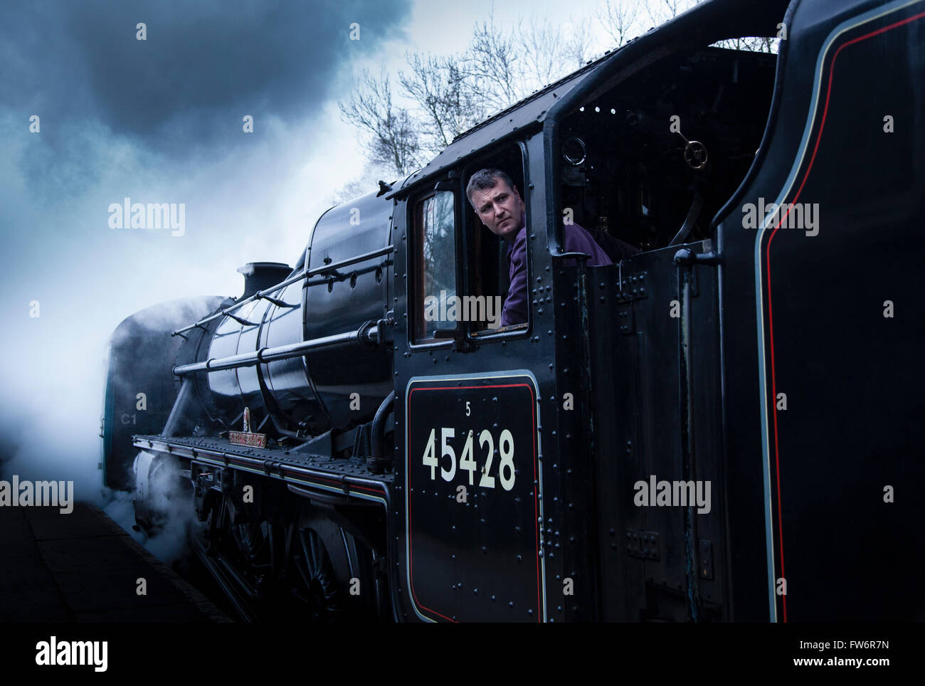 Train Driver Reversing High Resolution Stock Photography and Images - Alamy
